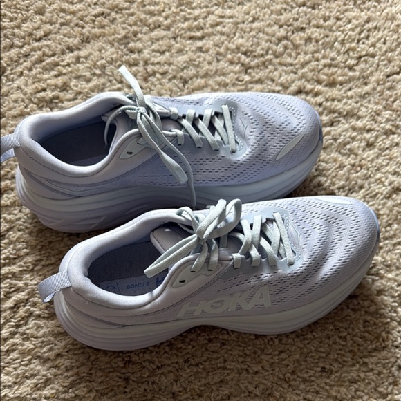 Hoka | Shoes | Hoka Gray Sneakers With Modern Silhouette And Comfort ...